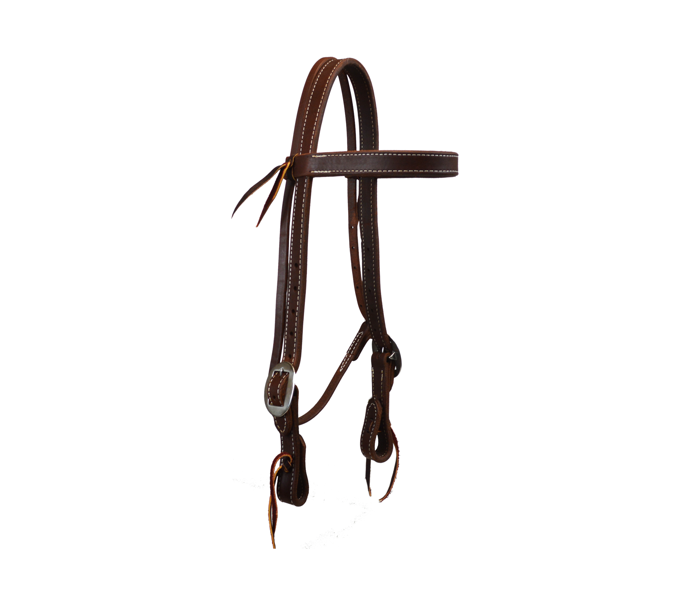 1 Double Stitched Browband Headstall Hartley Equine